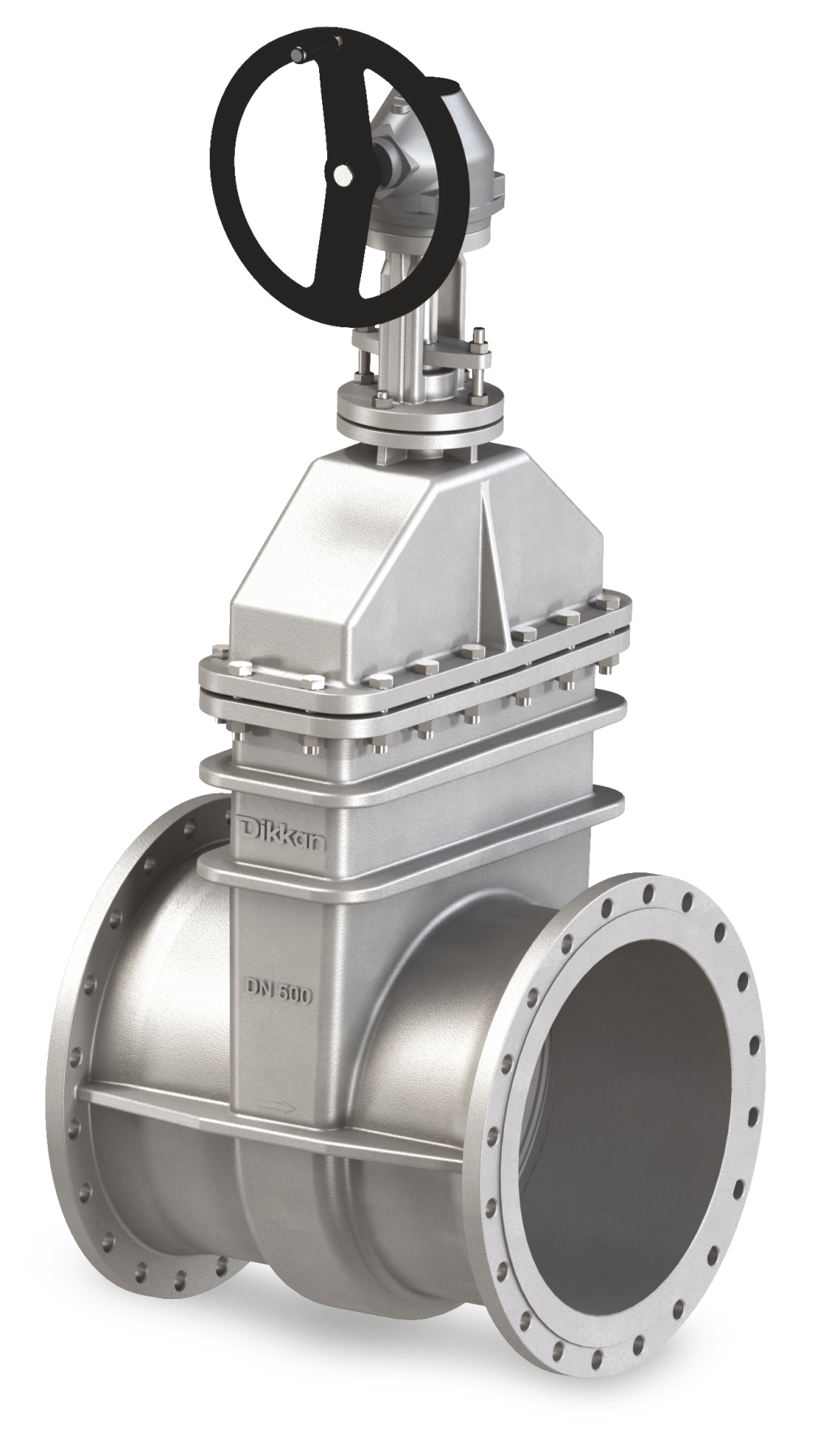 Gate Valve With Bevel Gearbox | Dikkan Valve